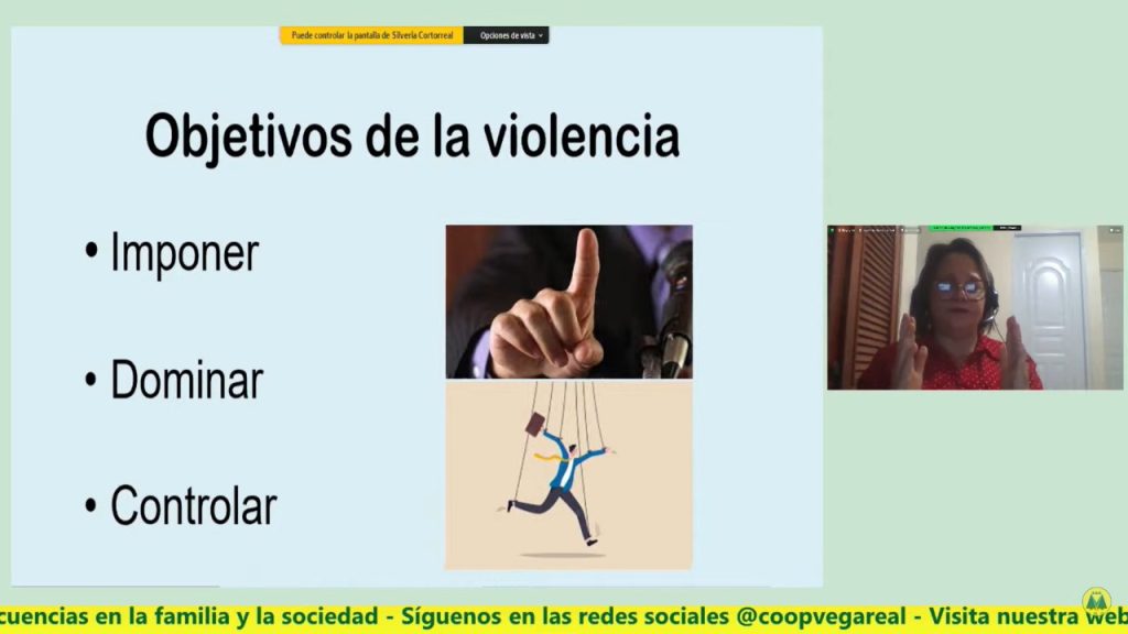 Charla «Violencia intrafamiliar y sus consecuencias en la familia y sociedad»
